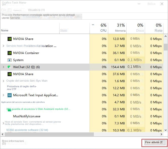 Risolvere il problema di 'il dispositivo è attualmente in uso' al ...
